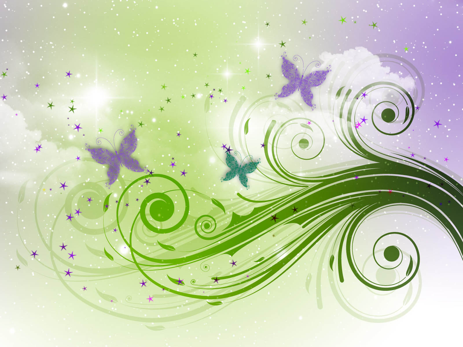 Beautiful Wallpaper: Vector Butterfly Wallpapers