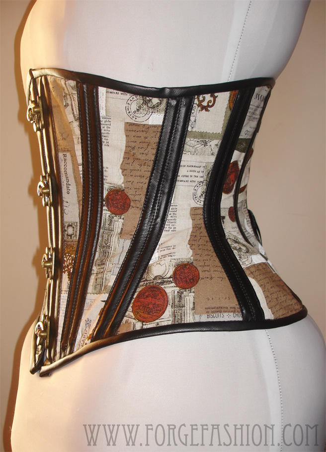 Forge Fashion: Swing Hook Corset #1 Vintage Montage