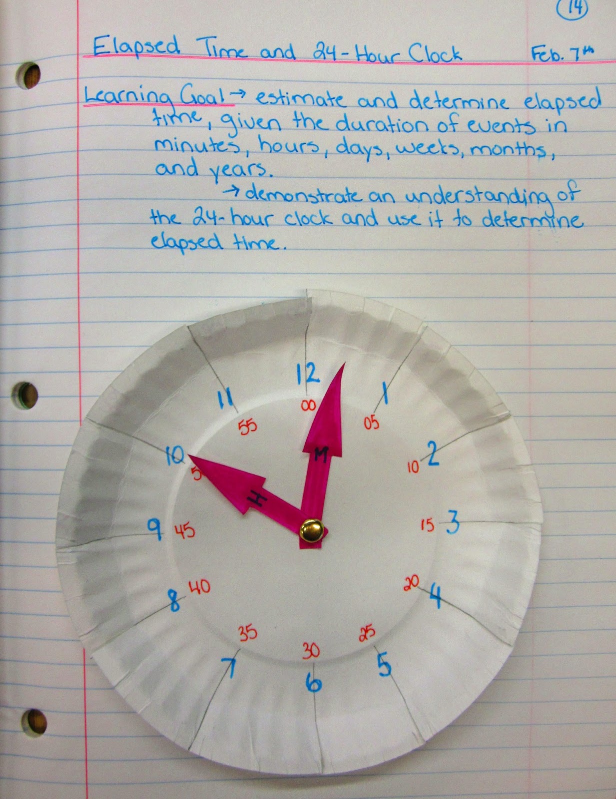 Math Journal Sundays - Circumference and Time | RUNDE'S ROOM