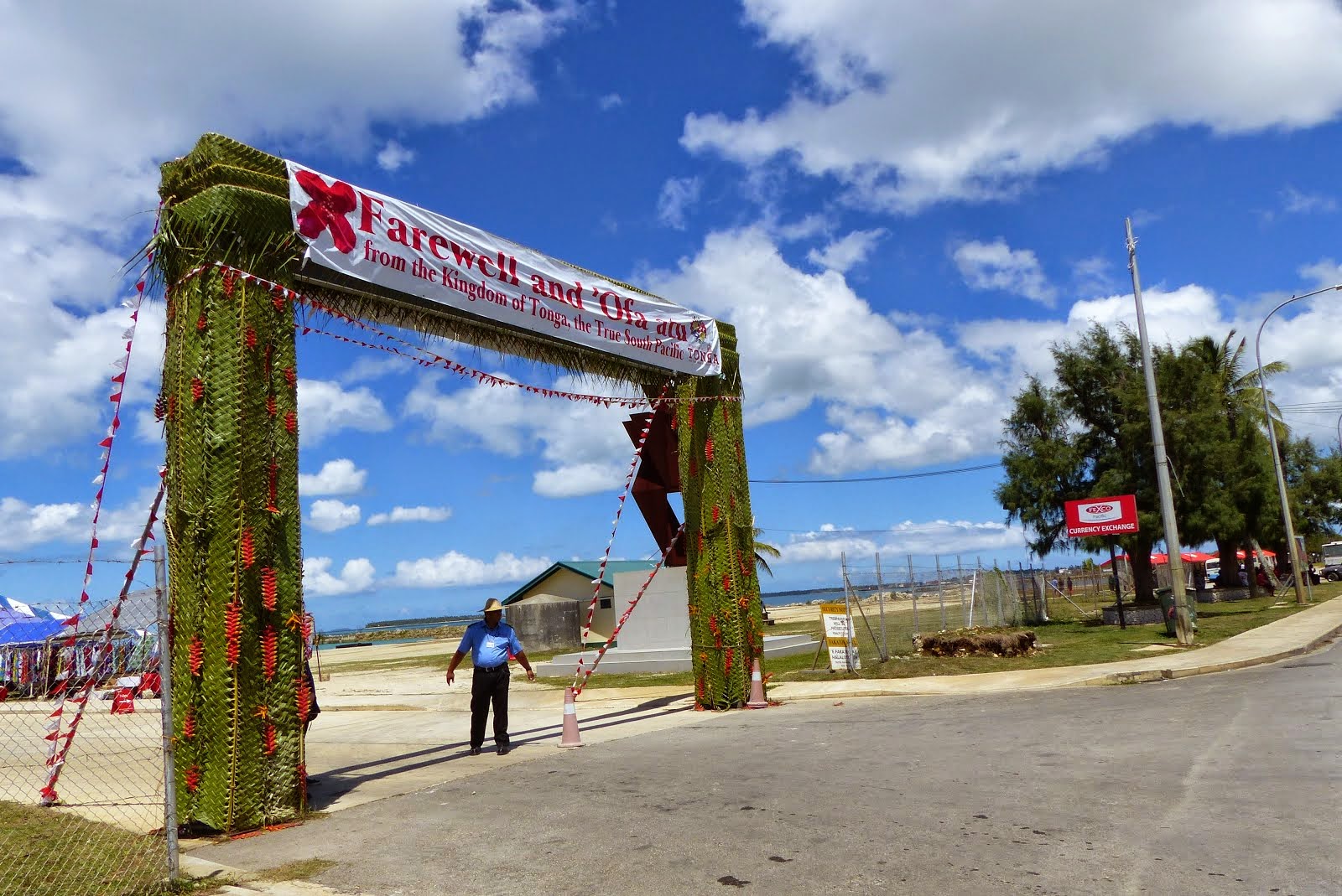 Andrea around the world: tonga - immigration