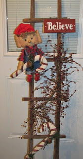 Prims and Annies: PRMITIVE ELF ON LADDER