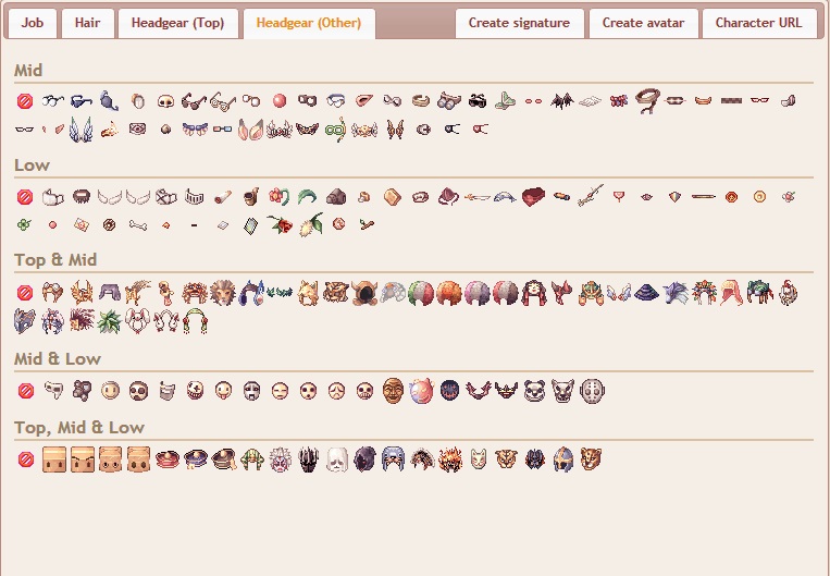 Ragnarok Online Signature Generator - A Stargazer's Diary