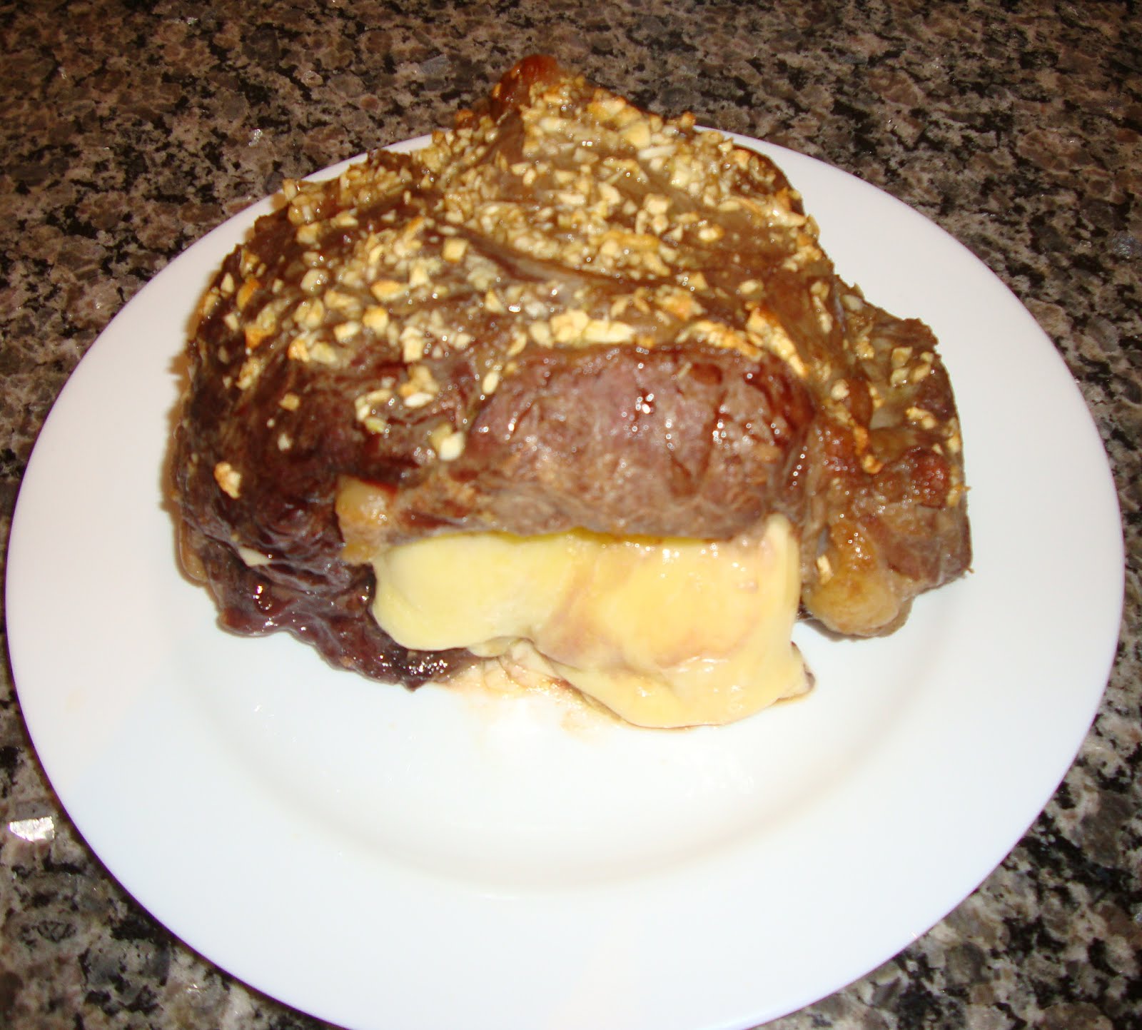 Gastronomia Inteligente: Contra filé recheado com queijo provolone