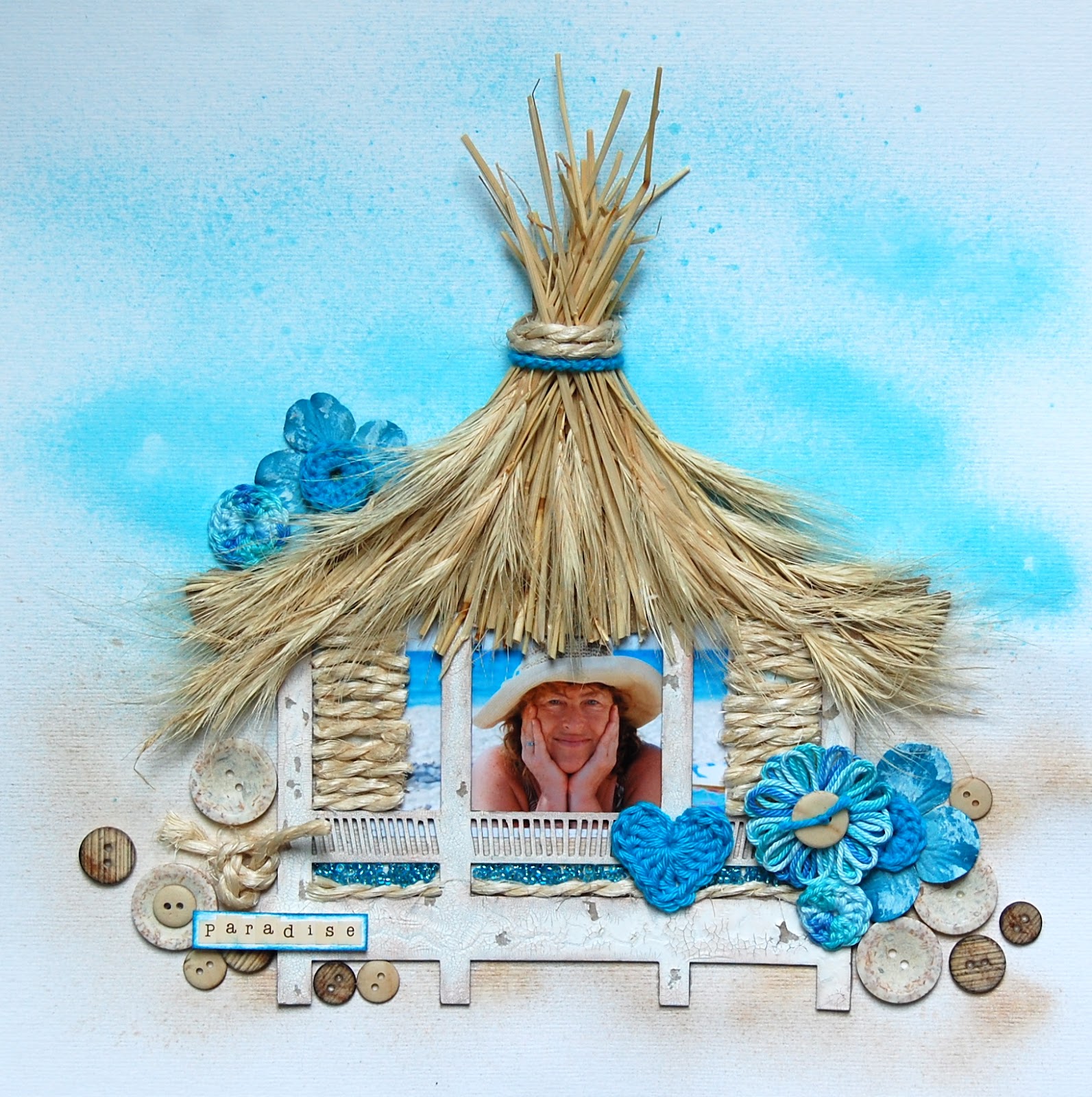 Ingrid's place: beach layout with tutorial