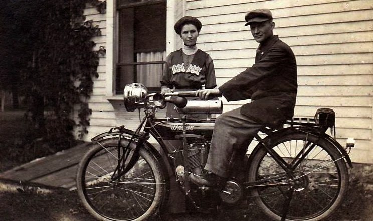 Fast is fast...: Photos of early Indian motorcycles.