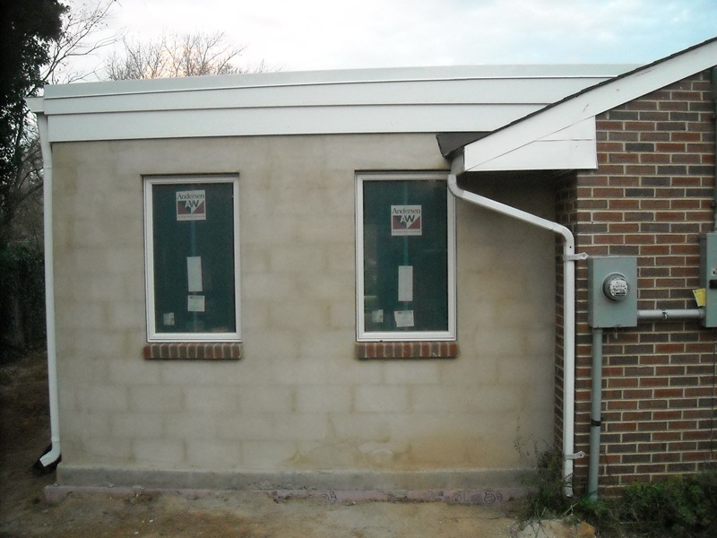 Our House Addition: Windows, Doors and Interior Framing