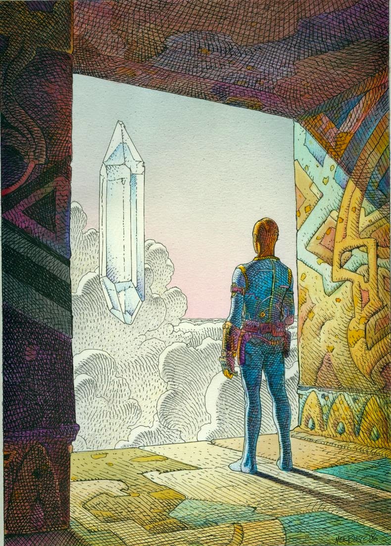 Cap'n's Comics: A Crystal by Moebius