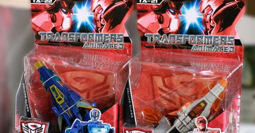 Transformers Animated Jetfire & Jetstorm