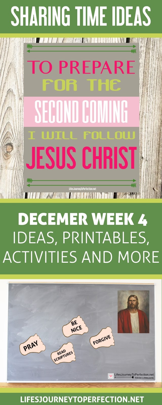 Life's Journey To Perfection: 2016 LDS Sharing Time Ideas for December ...