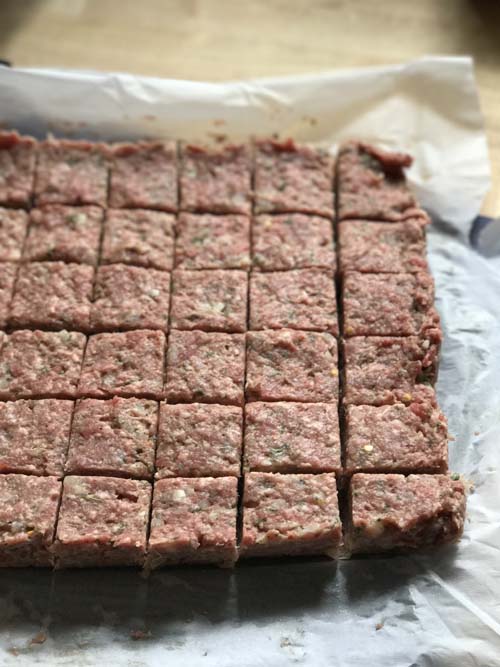 Food Pusher: Meat Cubes (Meatballs Don't Have to Be Spherical)