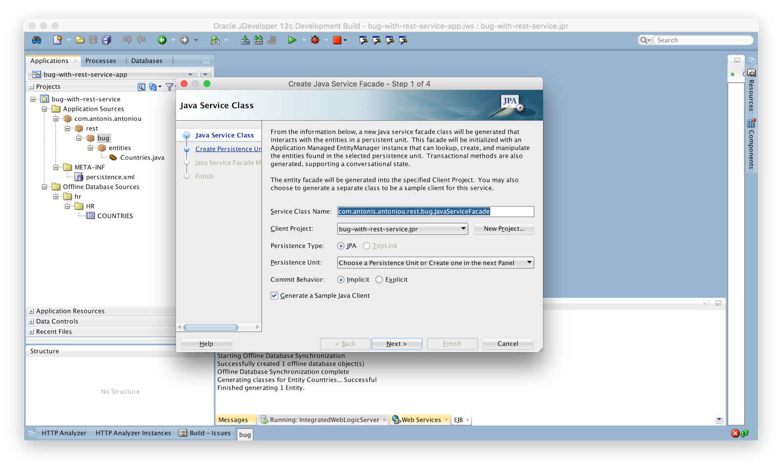 Antonis Antonious Blog Rest Service Producing Json And Xml Response Bug And Fix In Jdeveloper 1221