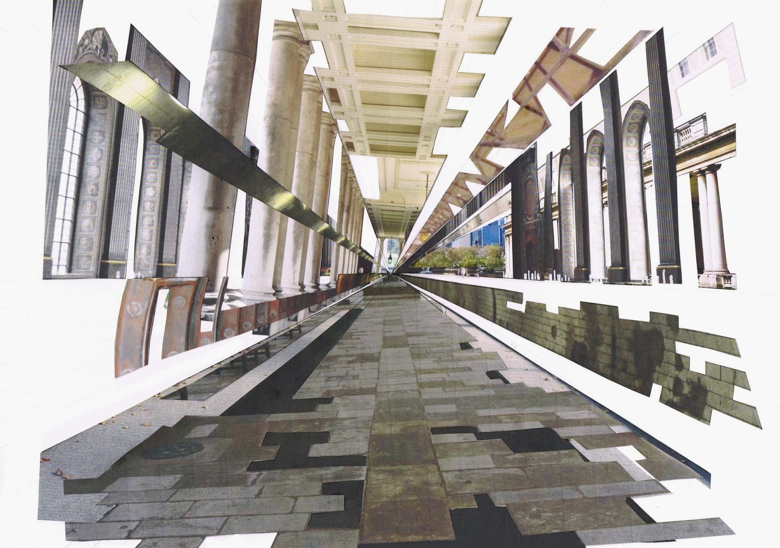 Dark Perspective: Perspective Collage - Mapping