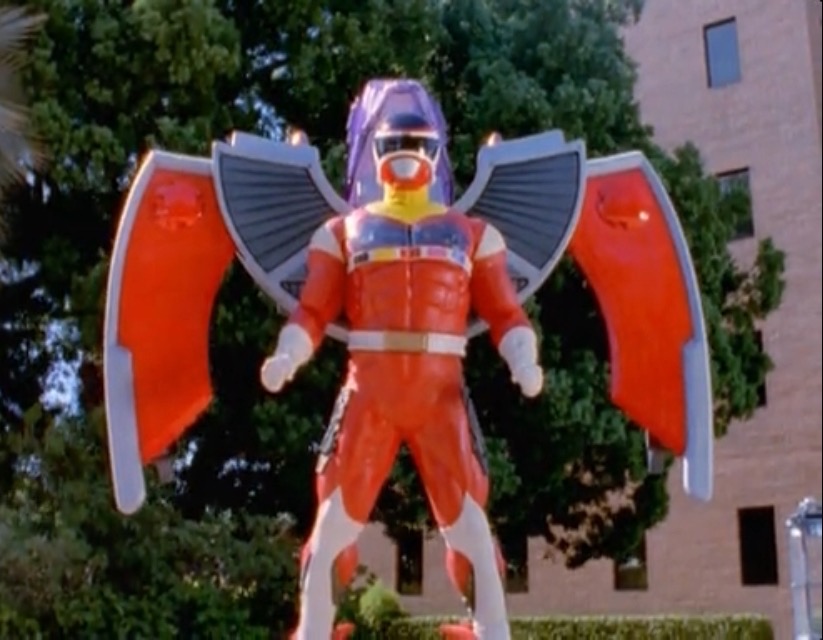 Special Armor Battlizer Ranger Merah Dari Masa Ke