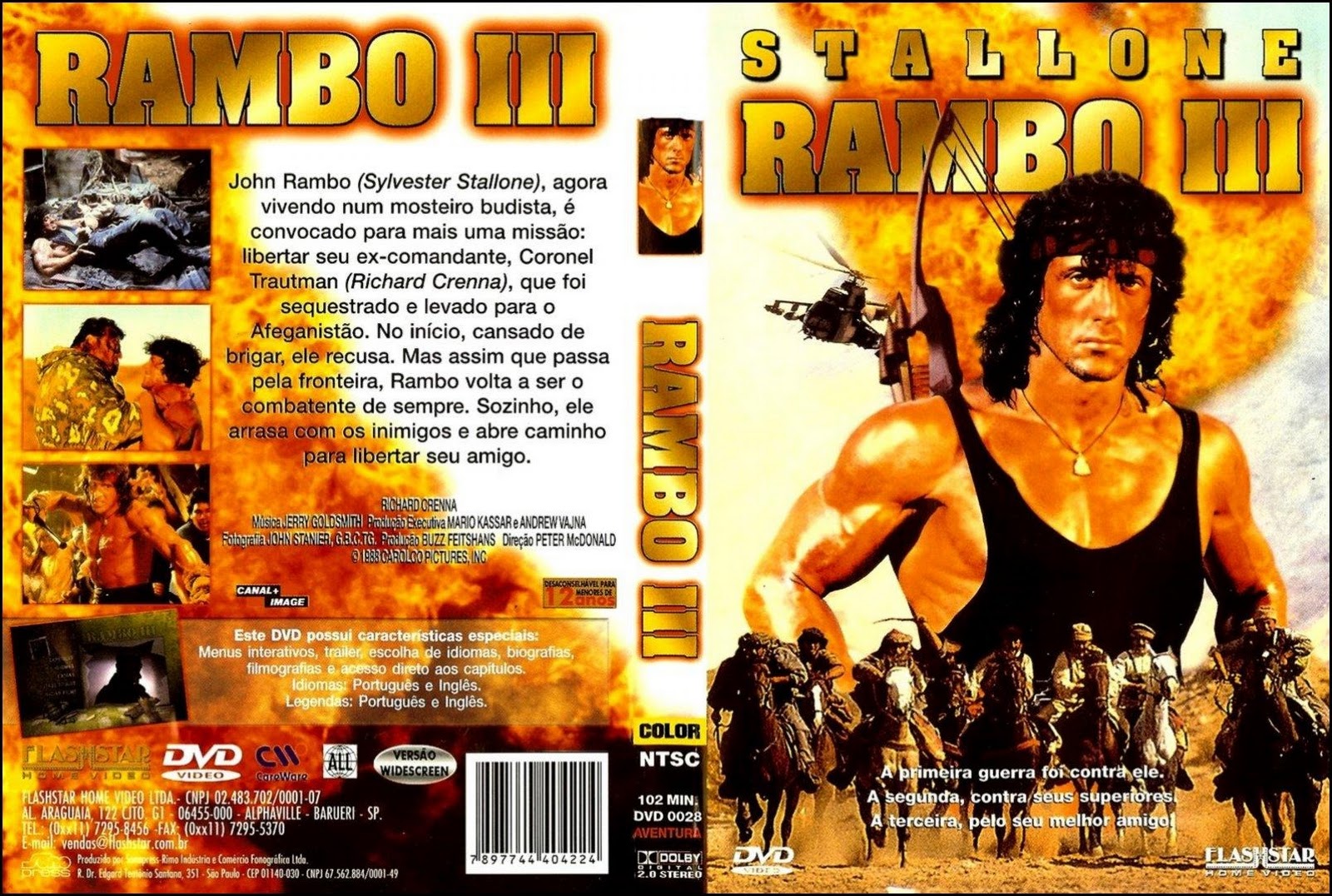 HUMBER SANOJ: Rambo III (elenco de dublagem)