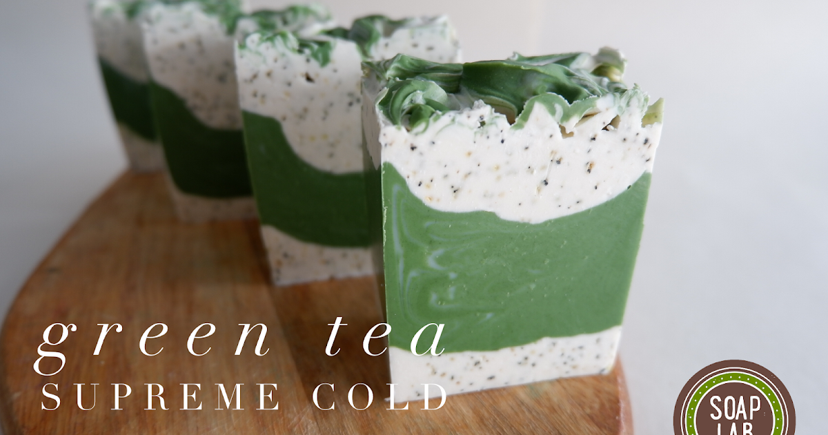 SoapLab Malaysia: Green Tea Cold Process Soap (CP): How To Make