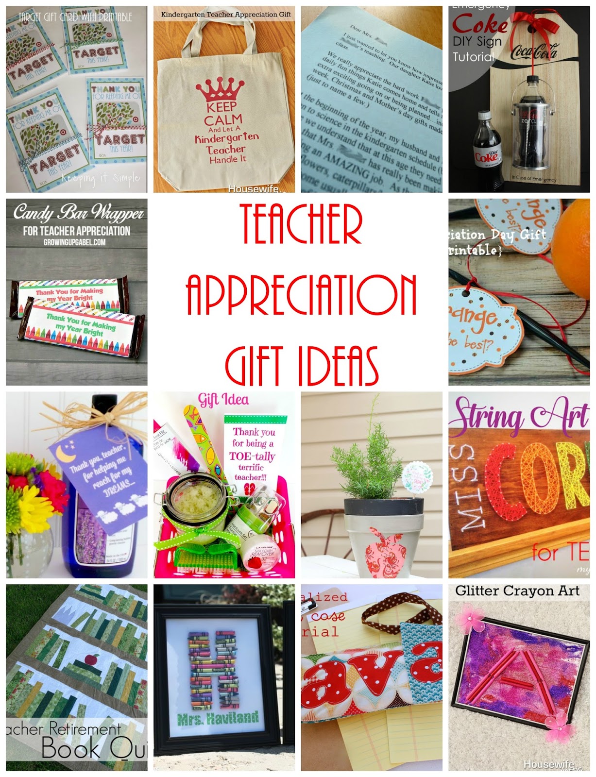 Pieces by Polly: 14 Teacher Appreciation Gift Ideas and the Weekly ...