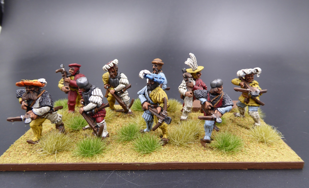 Palouse Wargaming Journal: Old Glory Swiss/Italian Crossbowmen