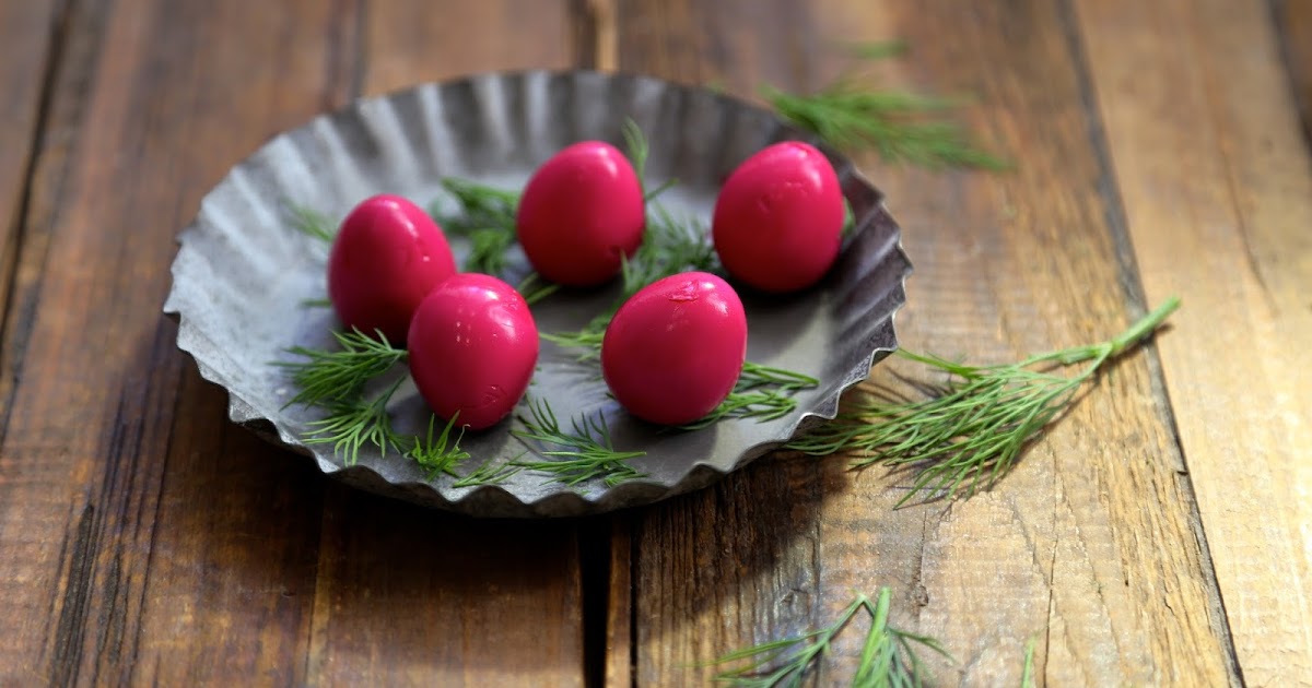 Oeufs de caille pickles de betterave / On dine chez Nanou