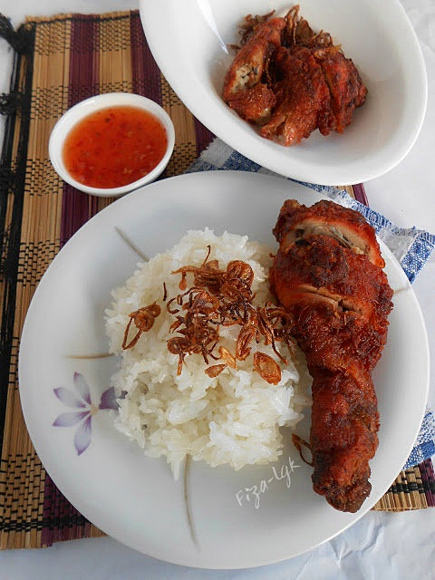 PULUT AYAM BEREMPAH | Fiza's Cooking