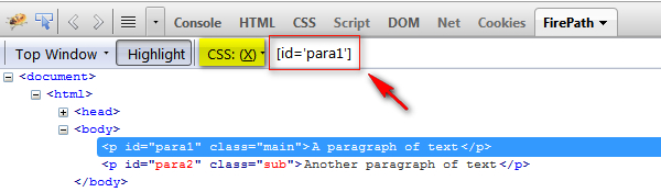 Selenium By Arun 361 Using Attributevalue To Select An Element Containing The Specified
