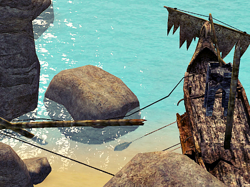 Sims 3: Scenery Pictures: Al Simhara: Shipwreck #1