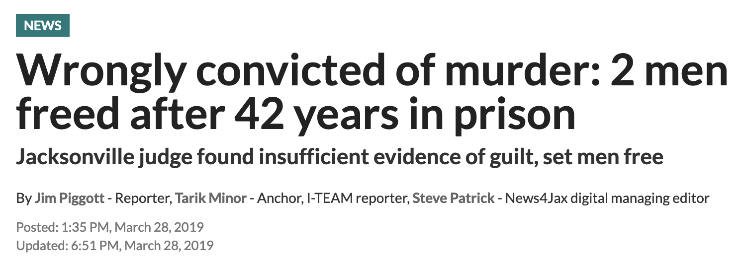 Free To Find Truth 42 43 76 Wrongly Convicted Of Murder 2 [black