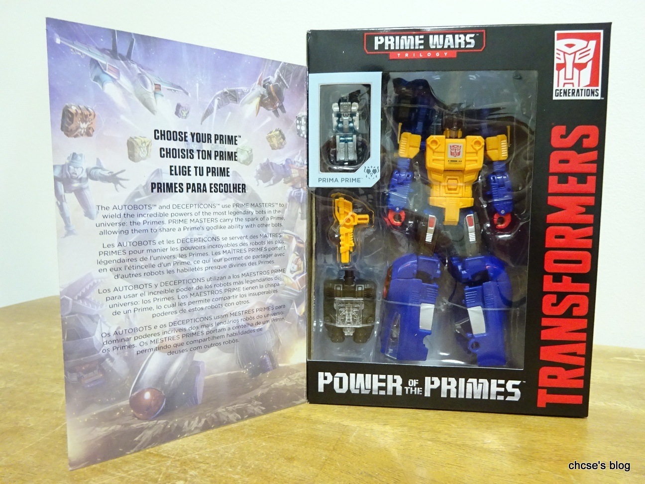 ChCse's blog: Toy Review: Transformers Generations Prime Wars Trilogy ...
