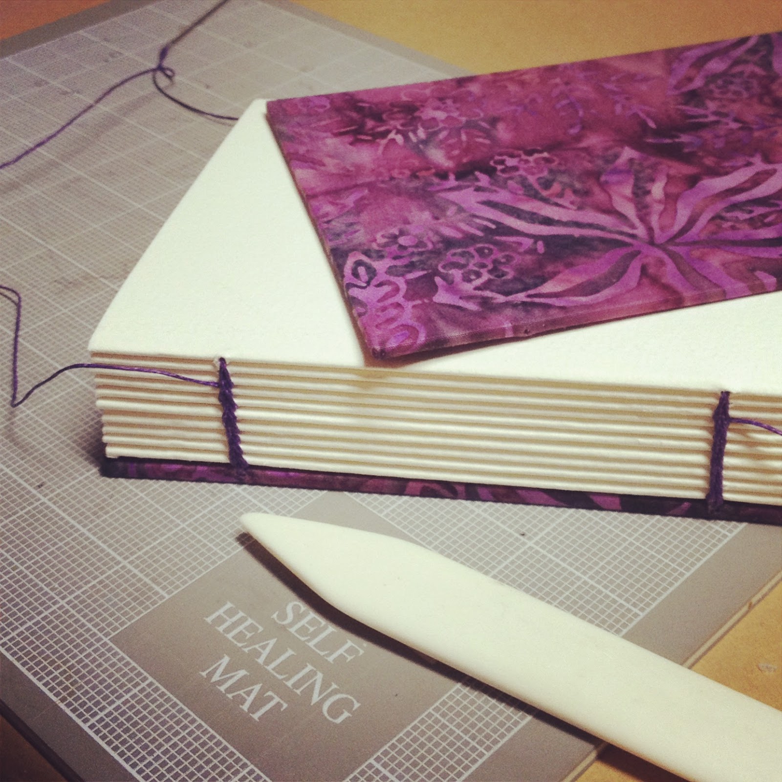 wishi washi studio: Coptic Binding