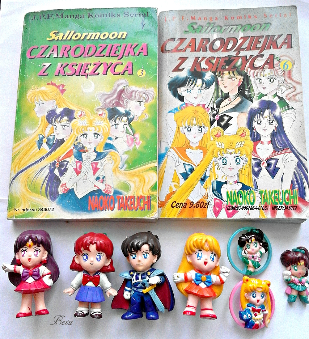 Mój zbiór pamiątek: Czarodziejka z Księżyca/ Sailor Moon collection ...