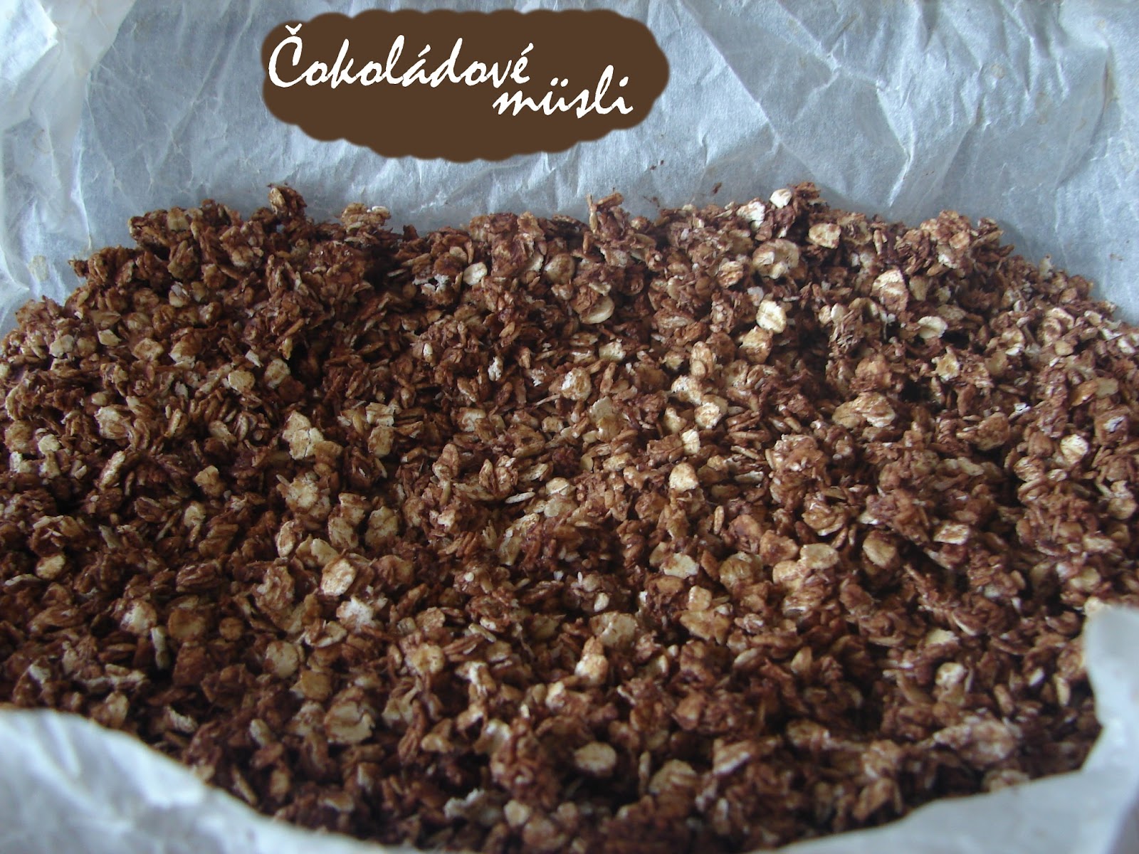 Můj blond blog: Čokoládové müsli