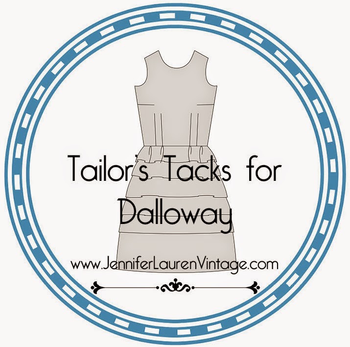 Tailor's Tacks for Dalloway... | Jennifer Lauren Handmade