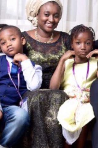 "Rahma Indimi-Babangida reflects on parenting as she shares throwback ...