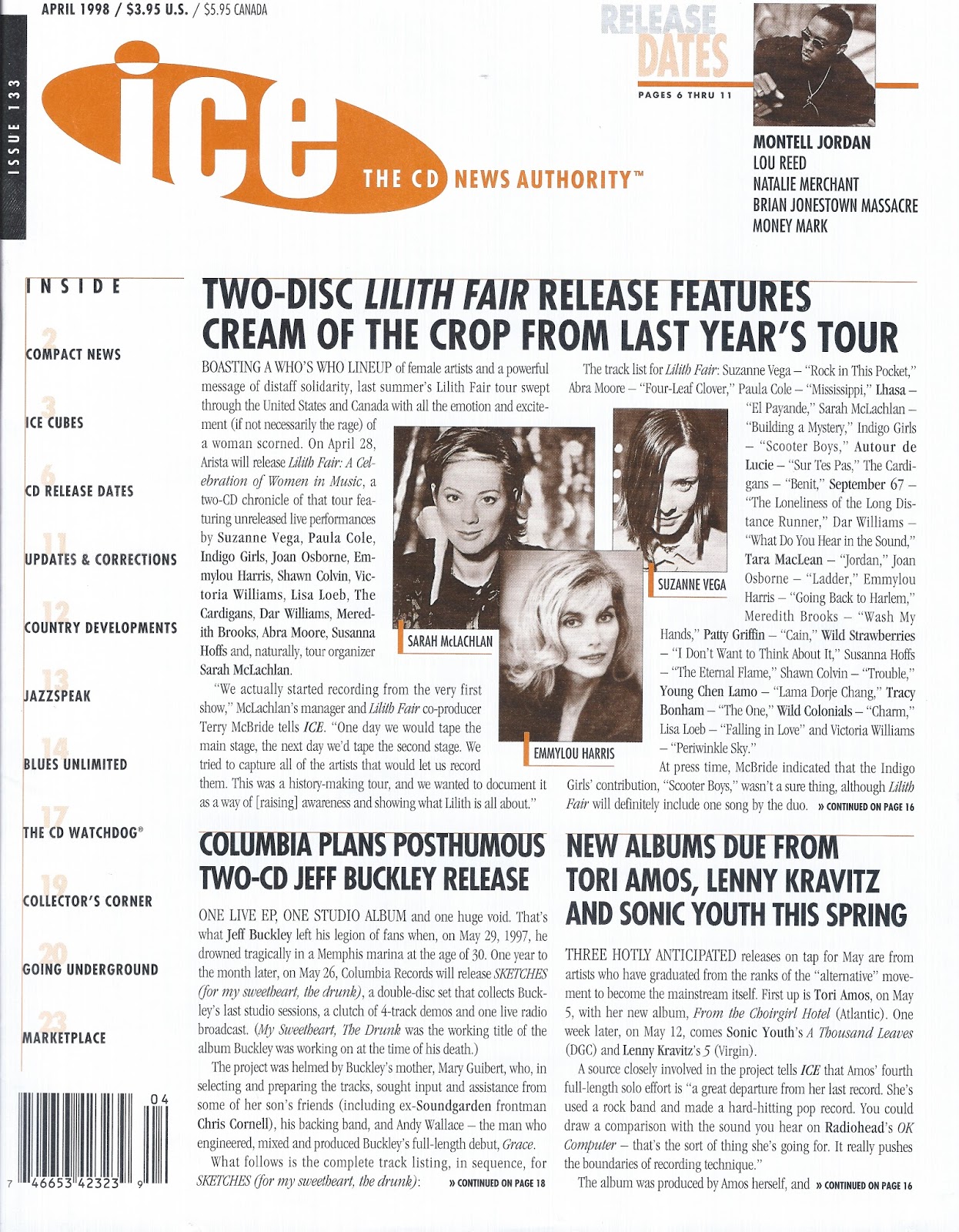 The Hideaway: Great Music Mags: ICE - The Class of 1998