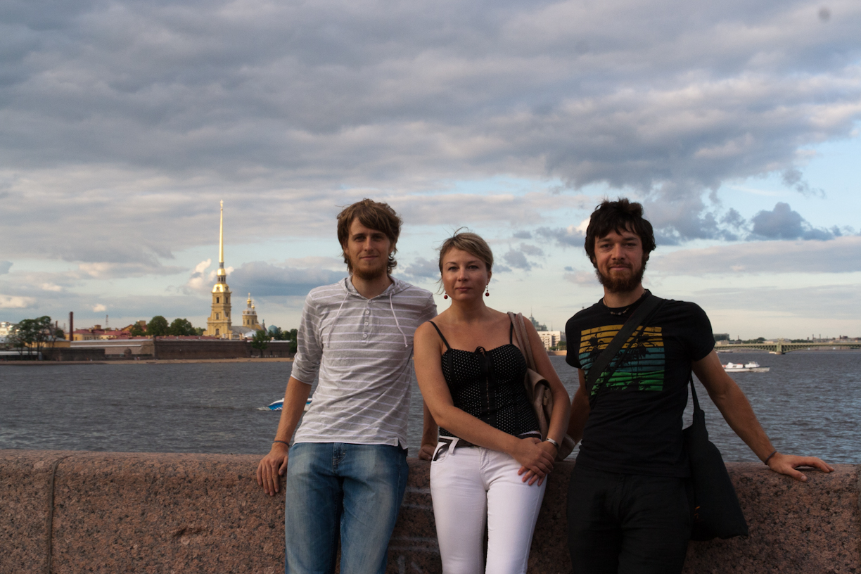 Ostseeumrundung 2011: Vor, in und nach St. Petersburg bis Tallinn