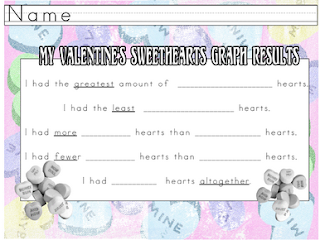 Phenomenal First Grade: VALENTINE'S DAY SWEETHEART GRAPHING!