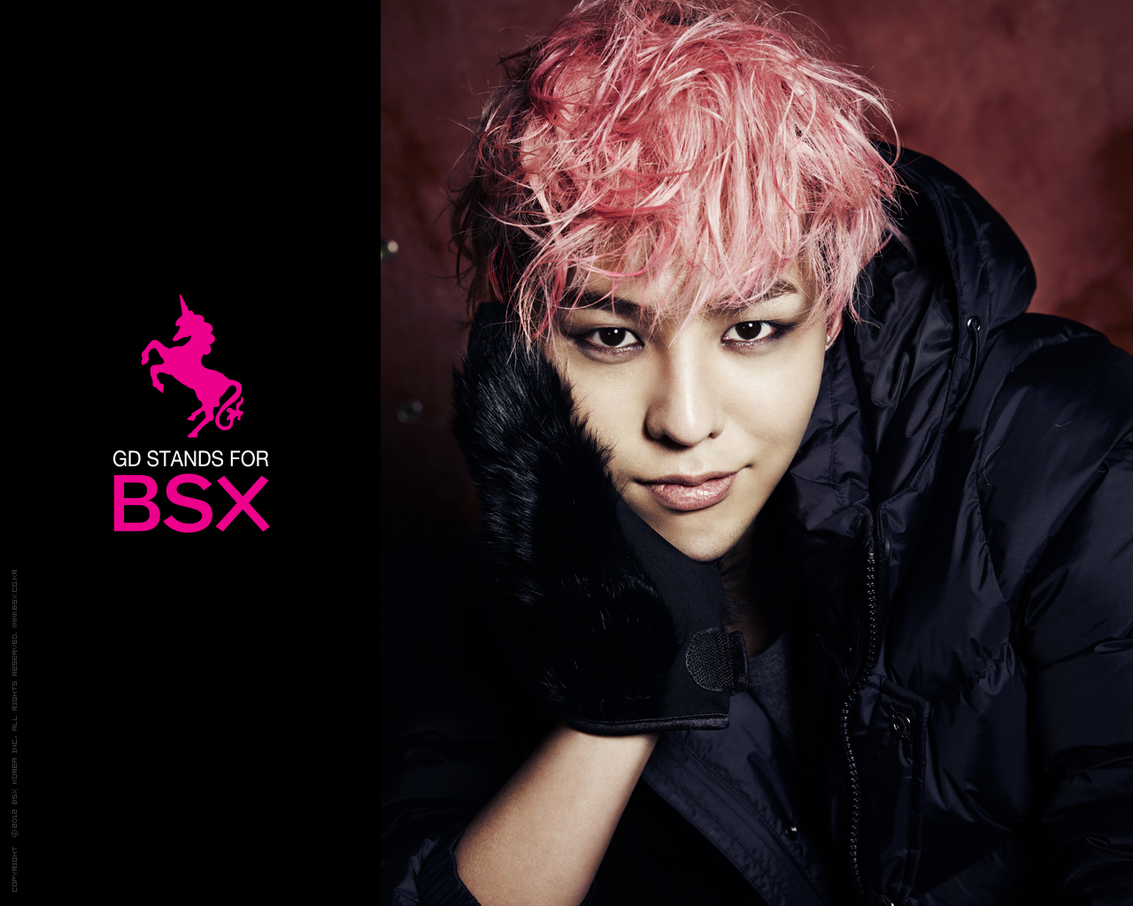 G-Dragon is All Pink & Sassy for BSX Clothing