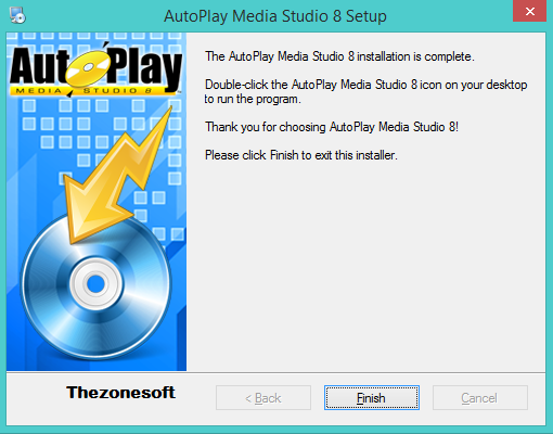 Thezonesoft: AutoPlay Media Studio v8.5 (Windows)