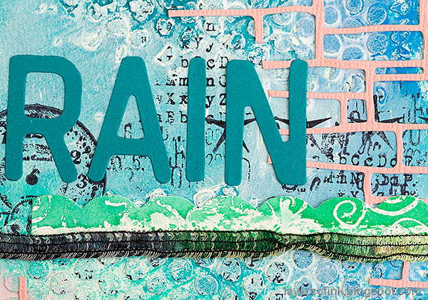 Layers of ink: Dance in the rain tutorial