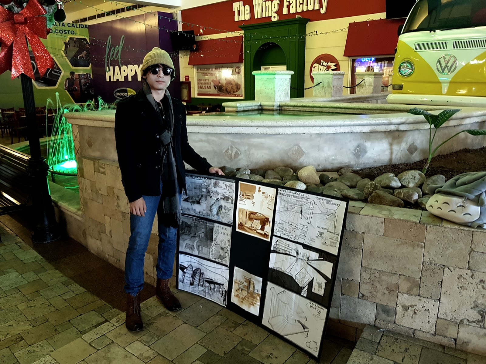 Exposición De Láminas En Cascadas Mall