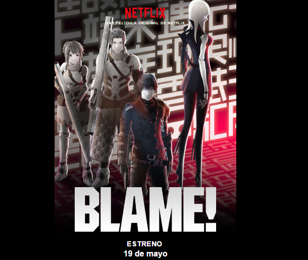 Netflix da fecha de estreno de la pelicula de BLAME! - JapanNext