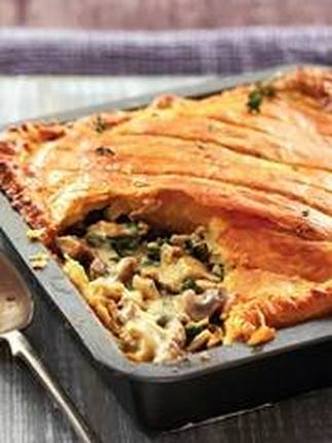 In en om die huis: SAMPIOEN SPINASIE HOENDER PASTEI