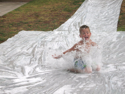 Redneck Slip-n-Slide or Redneck Water Park