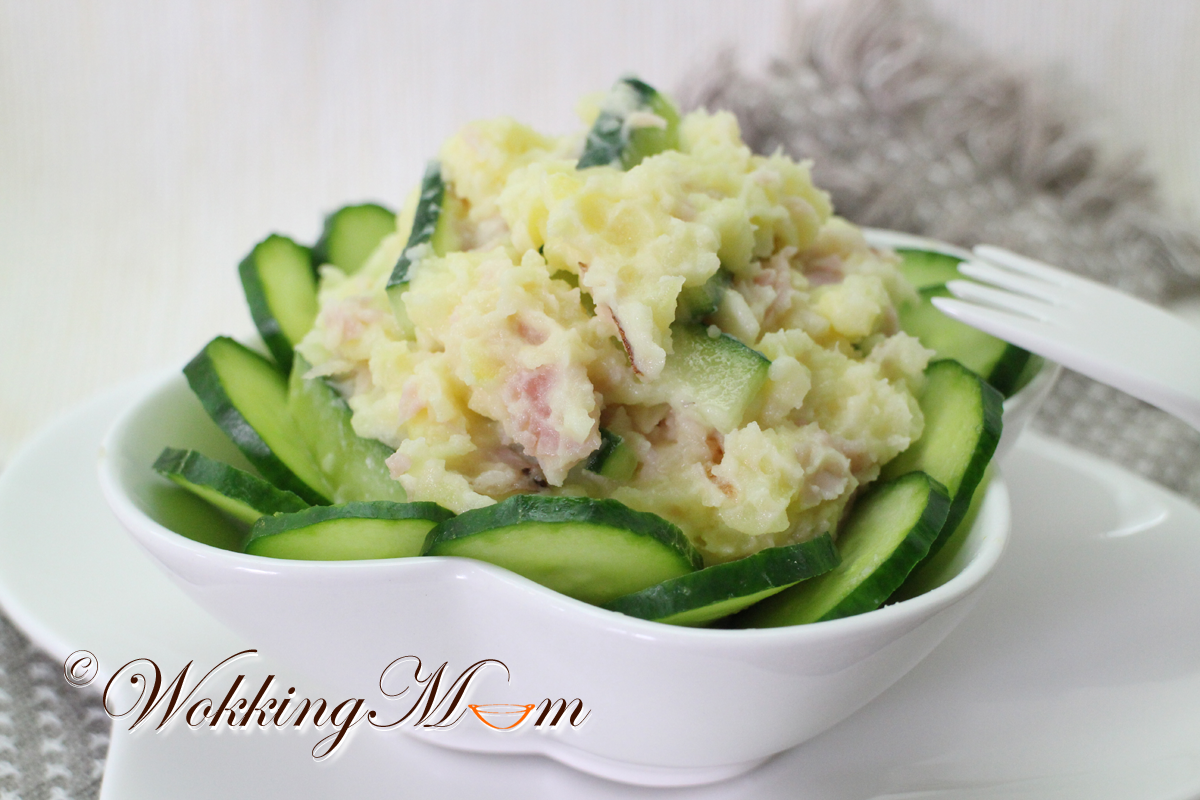 Let's get Wokking!: Japanese Potato Salad 日式马铃薯沙拉 | Singapore Food Blog ...