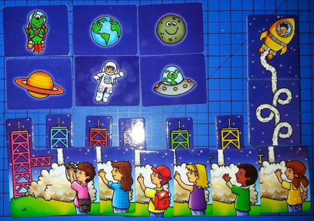 The Brick Castle: Rocket Game by Orchard Toys