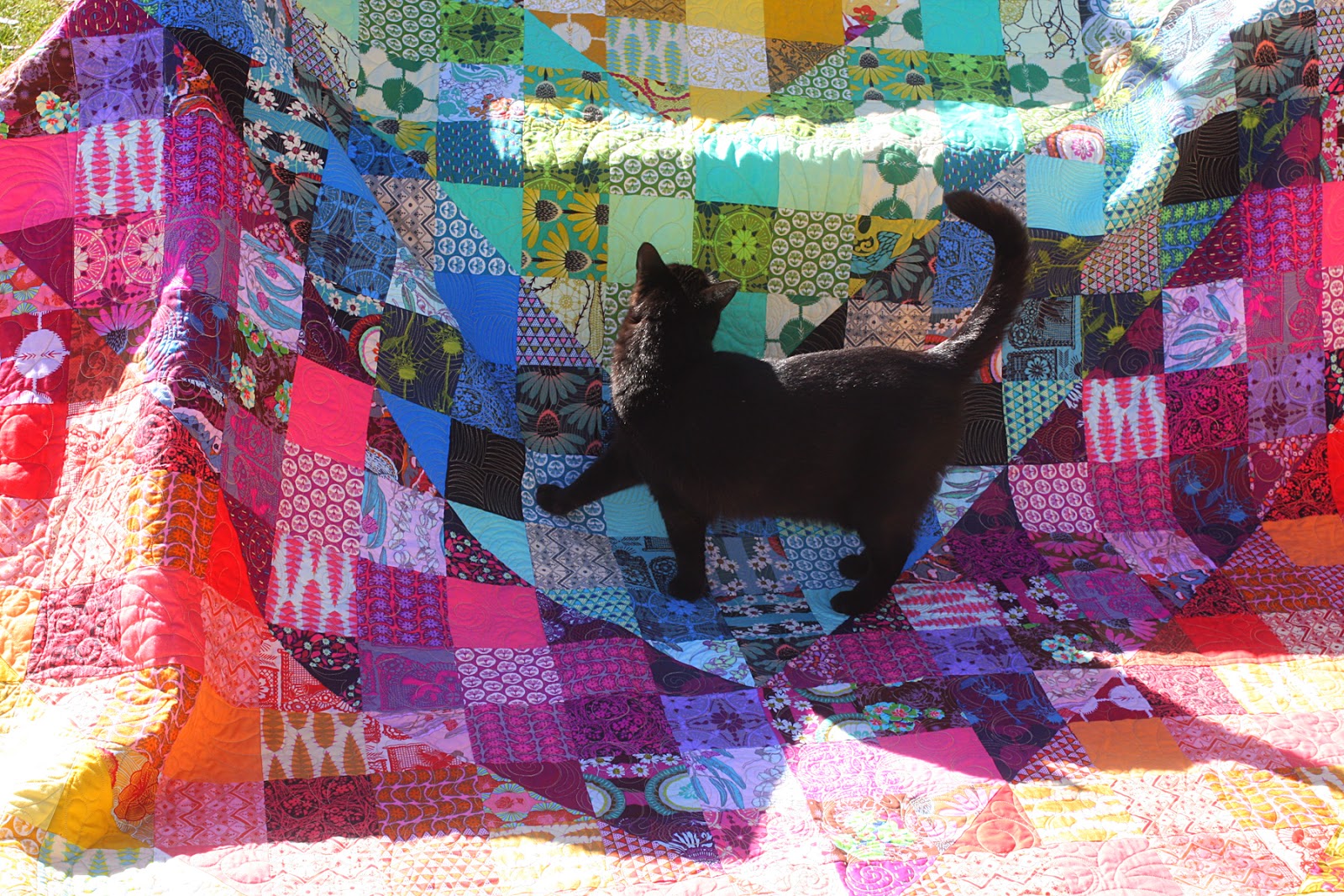 Old Red Barn Co.: Color Dive Quilt