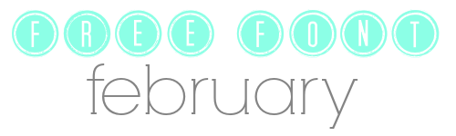 Grits & Giggles: Free Font February: Simple Fonts