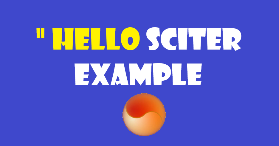 Hello Sciter Program