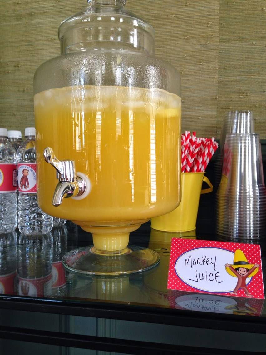 Fox Eye View: Curious Connor - Curious George 1st Birthday Party 04-04-2014