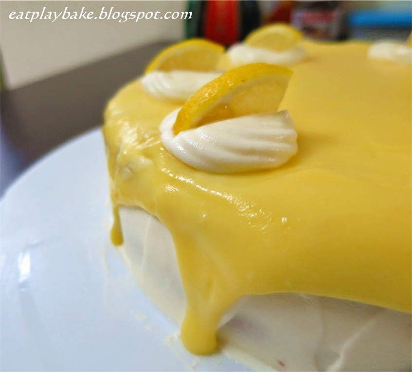 猫兒的天空 Eat.Play.Bake: 英式柠檬蛋糕 English Lemon Gateau