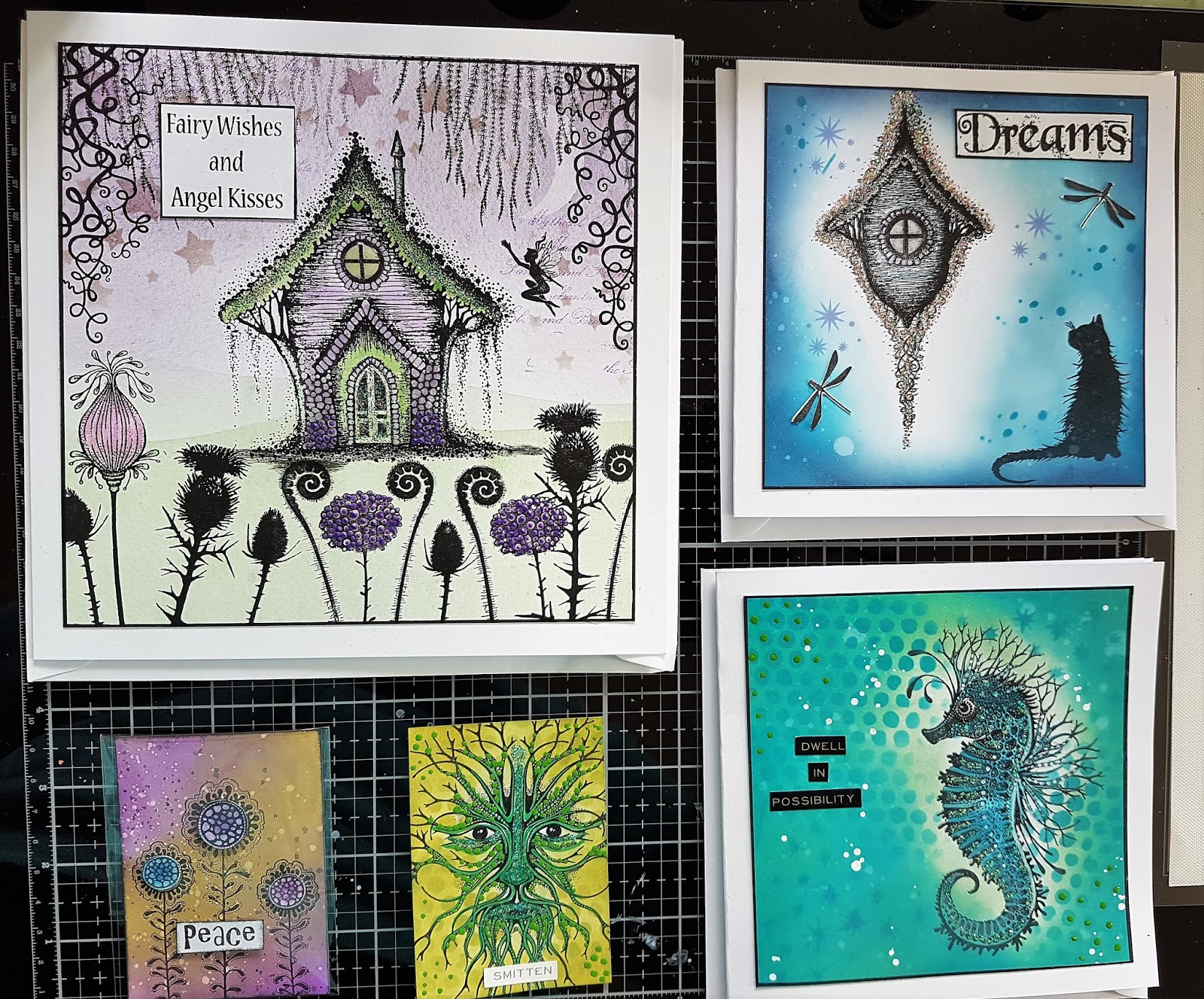 Fisher's Cards and Crafts: A brilliant class with Jo Rice